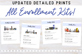 Healthy Essentials Flyer - Printable + PNG - 3 uses for each by Pixel ...