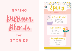 Spring Diffuser Blends by WōW Designs