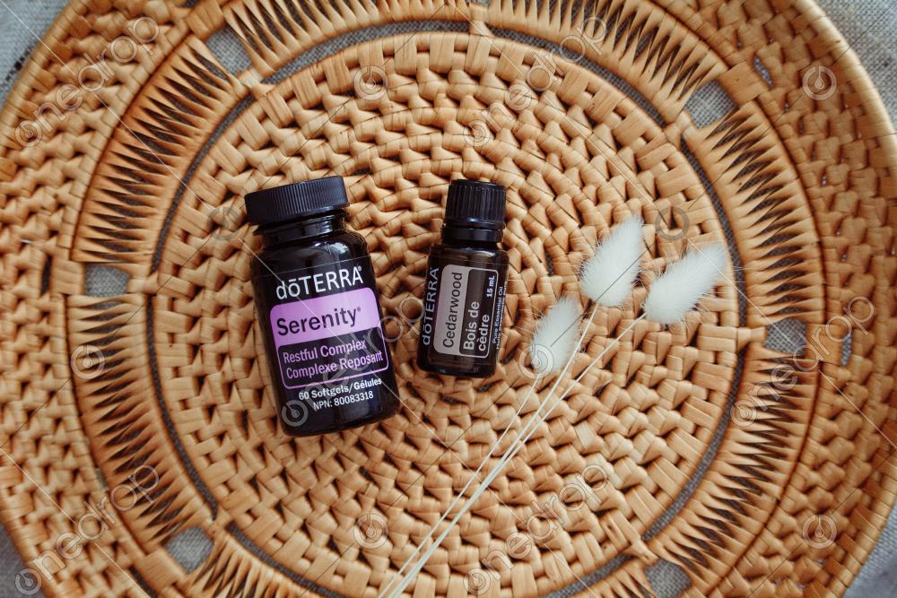 Sleep Duo: dōTERRA Serenity Softgels & Cedarwood by Amanda Cronk