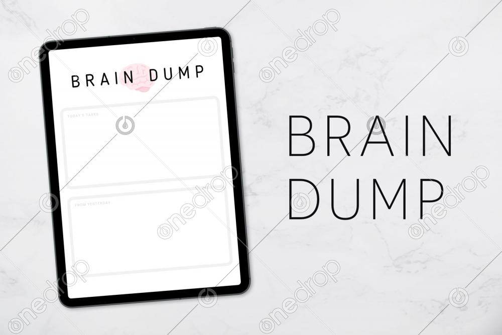 Brain Dump | Task List | PDF by Dustin Kratochwill