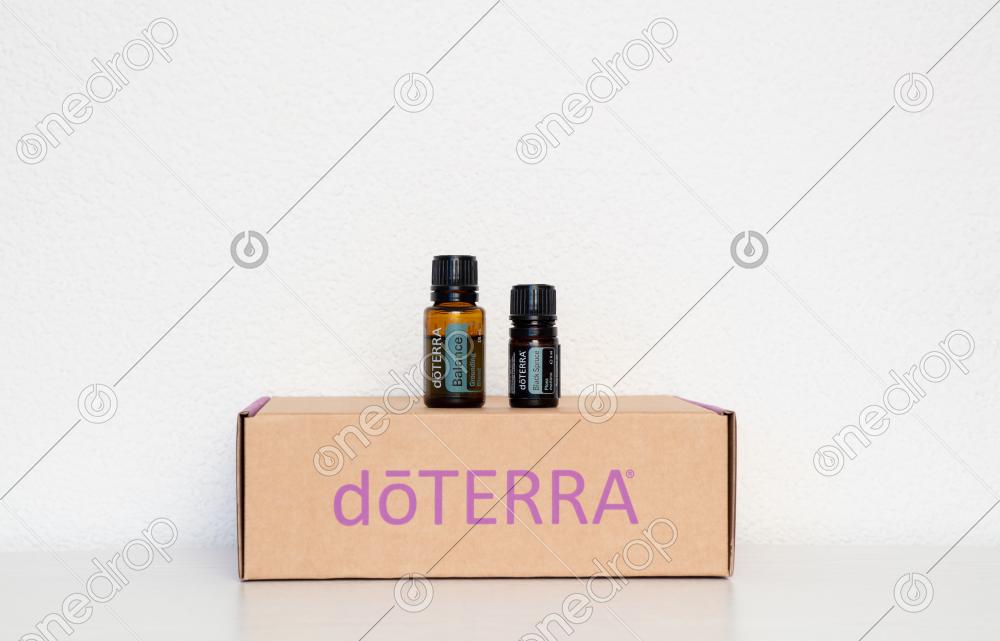 dōTERRA Balance® and Black Spruce on doTerra Box by Jocelyne Geprägs
