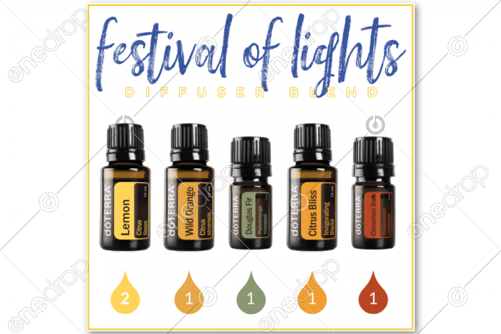 Festival of Lights Hanukkah Diffuser Blend by Melanie Holding