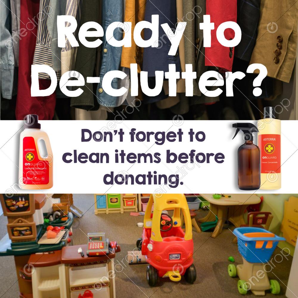 Ready to De-clutter? by Maggie Spangler