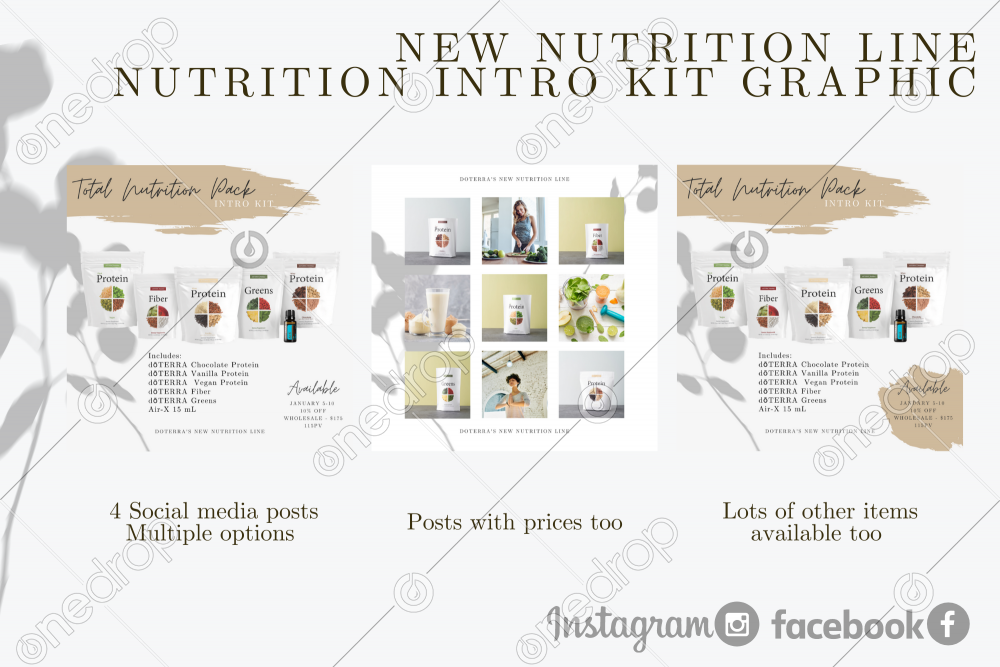 New Nutrition Line: New Nutrition Intro Kit by Alexandra Lomas
