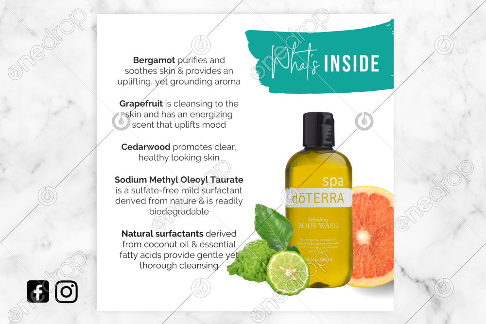 Spa Body Wash | Inside the Ingredients by Amy Schultz