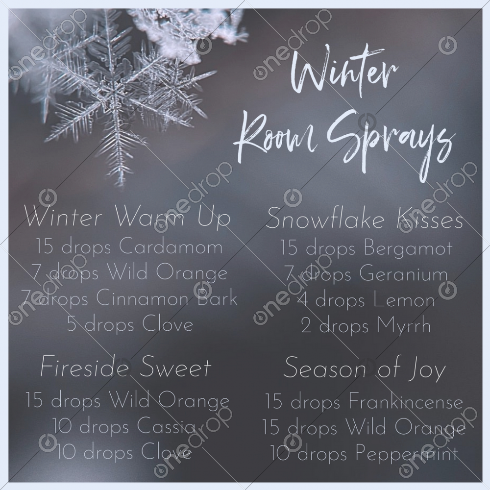 DIY Winter Room Sprays by WōW Designs
