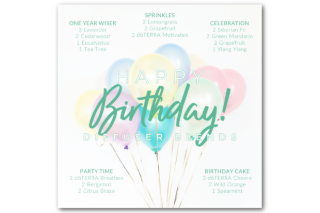 May Diffuser Blends by WōW Designs