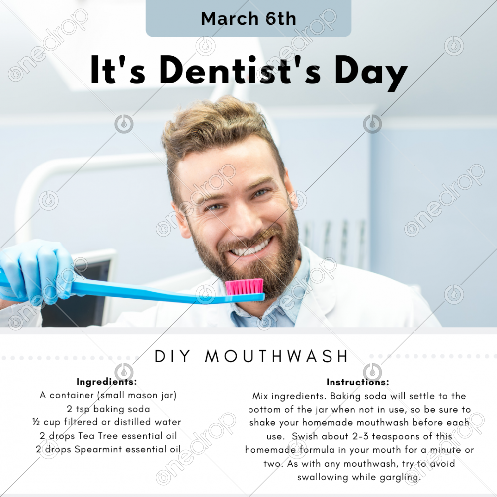 6 March - Dentist's Day by Pixel Perfect