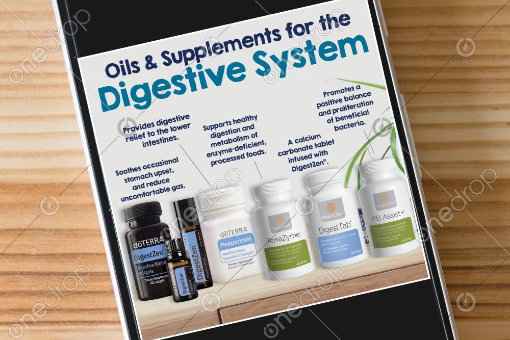 Oils and Supplements for Digestion by Maggie Spangler
