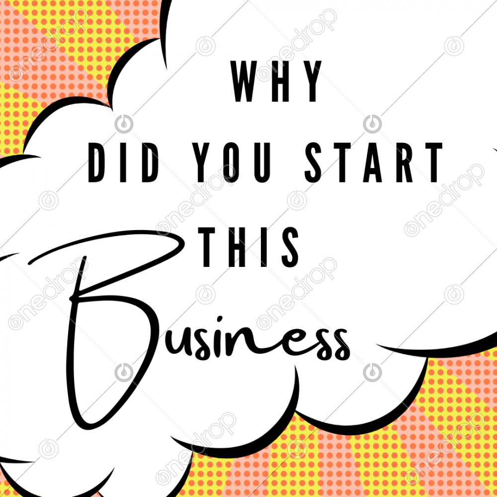 Why Did You Start This Business by Almu Guiles