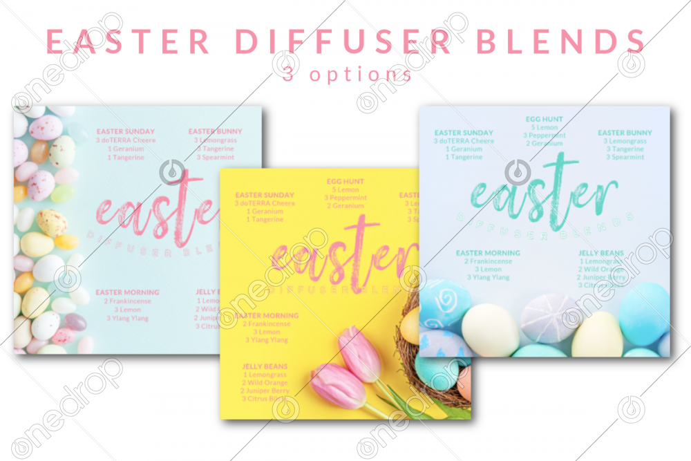Easter Diffuser Blends by Melanie Holding