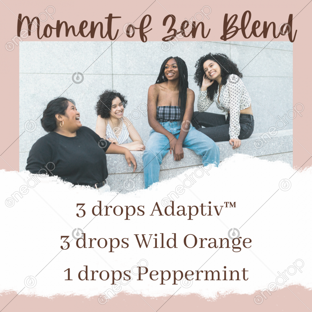 Moment of Zen Blend post for IG & FB by Soraima Martinez