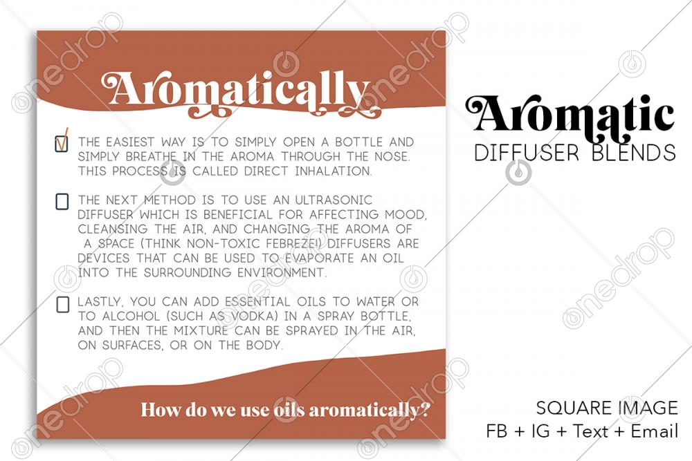 How to use oils aromatically | Diffuser Blends by Grit And Favor