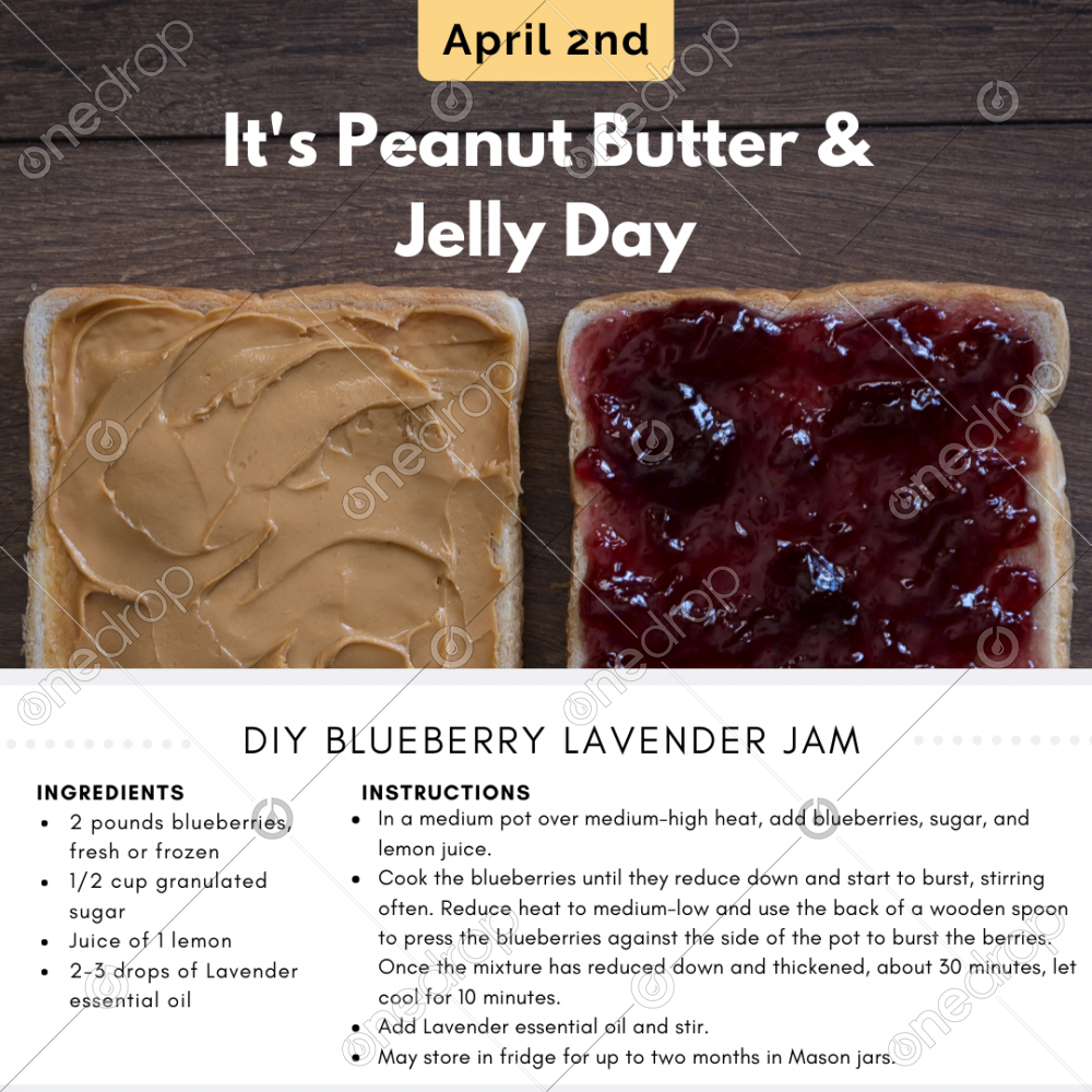 2 April - Peanut Butter & Jelly Day by Pixel Perfect