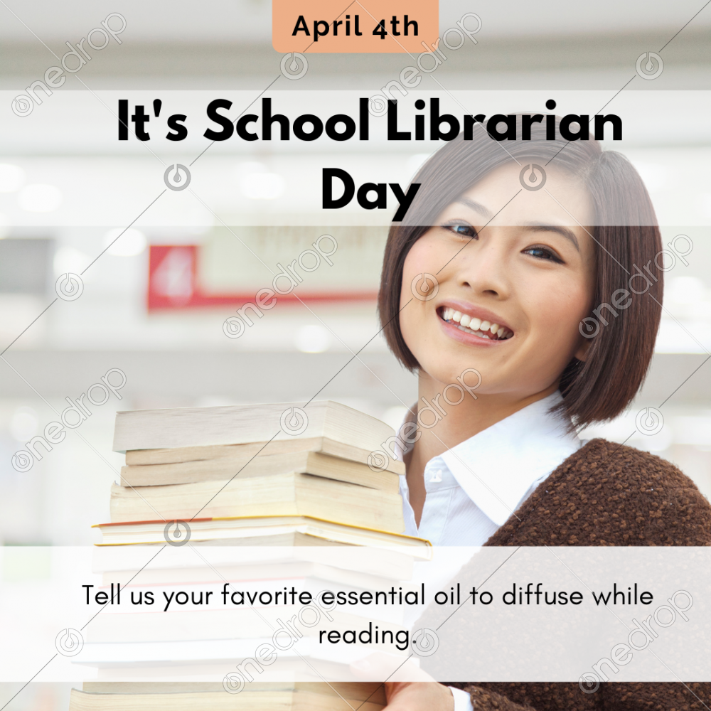 4 April - School Librarian Day by Pixel Perfect