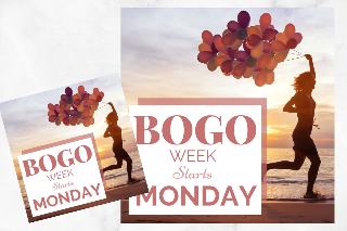 Buy One Get One | BOGO Announcement by Louise Mulholland