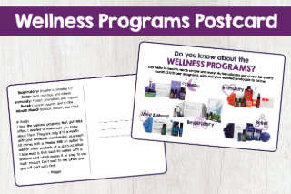 Diffuser Sample Note Cards | Plant Line Drawn Border by Amber Clemons