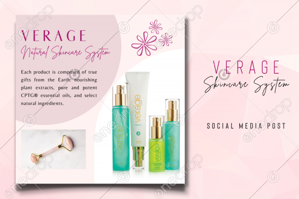 doterra Verage skincare system by Una McDonald