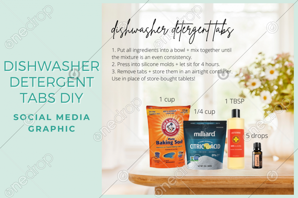 DIY Dishwasher Detergent Tabs by Christina Main