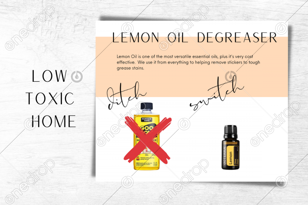 Low Toxic Home: DIY Lemon Oil Degreaser by Jess Tunis