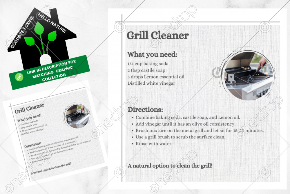 DIY Grill Cleaner | Goodbye Toxins by Louise Mulholland