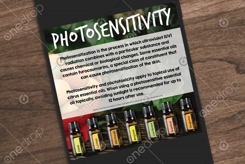 Photosensitivity - Citrus Oils by Maggie Spangler
