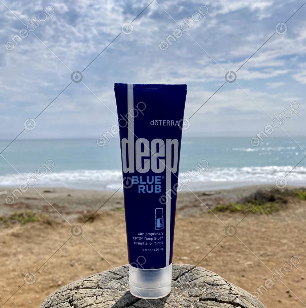 dōTERRA Deep Blue Rub and ocean by Robert Griego
