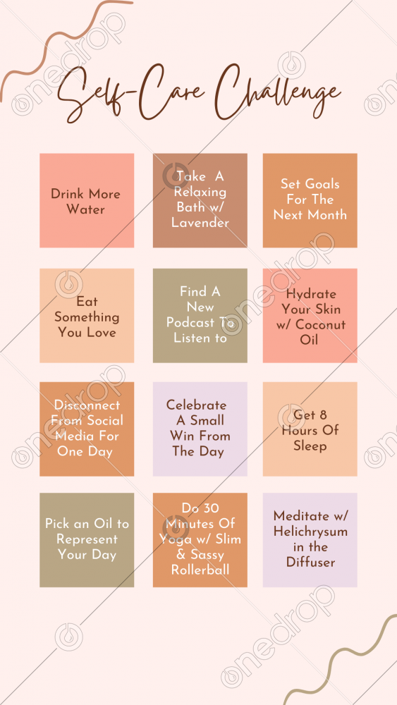 Self-Care Challenge | Instagram Story by Mary Burke