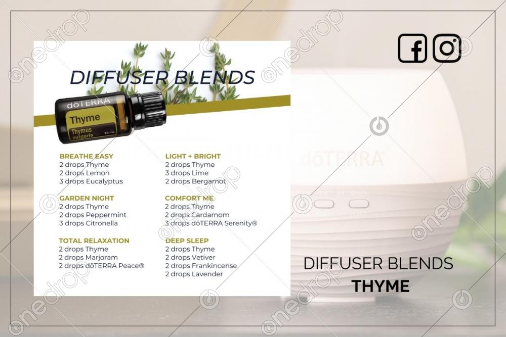 Diffuser blends Thyme by Priscilla Siswoko