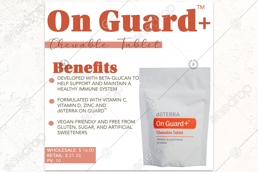 dōTERRA On Guard + Chewablel Tablets by Arianna Tanguma
