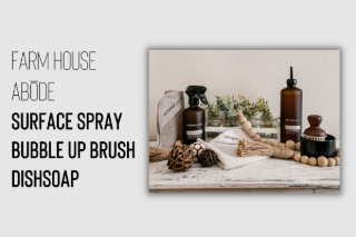 abōde - Surface Spray & Dish Soap - Farm House Kitchen Styl by Amber Wilson