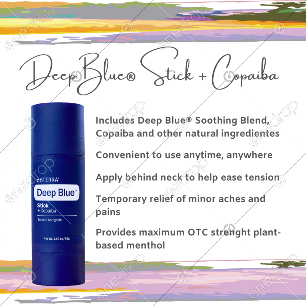 dōTERRA Deep Blue® Stick by Fernanda Cavaletti