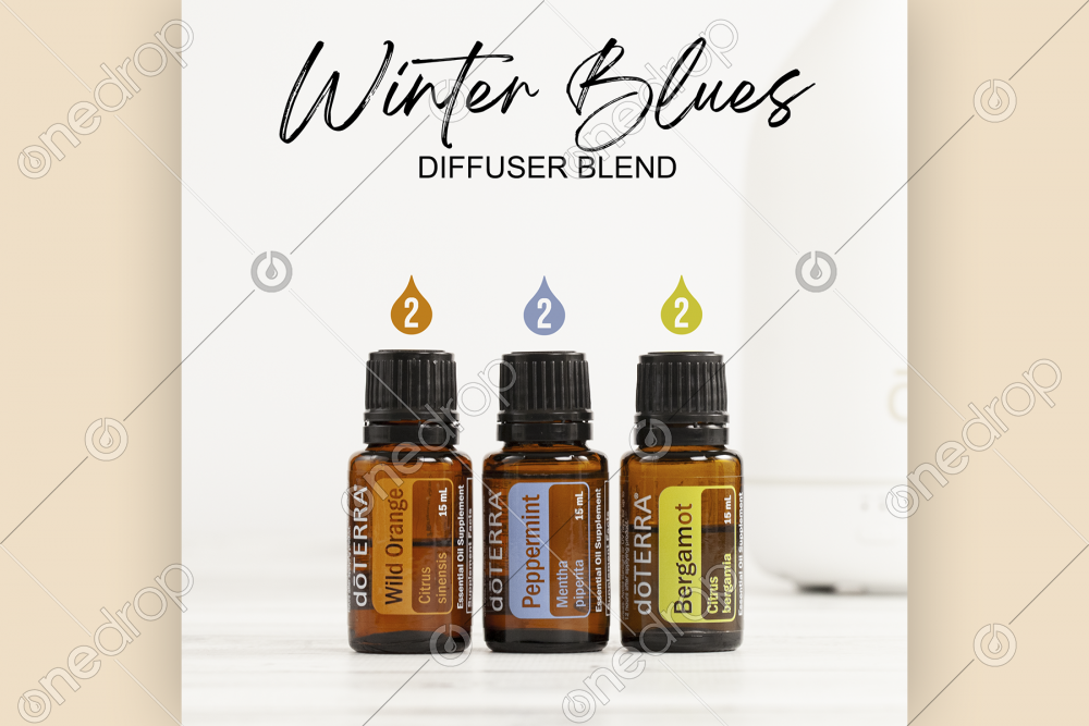 Winter Blues | Diffuser Blends by Amber Clemons
