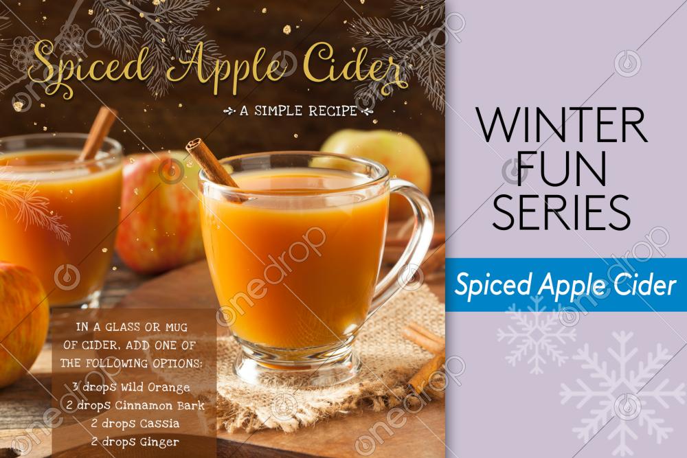 Winter Fun Recipe // Spiced Apple Cider by Carol Niemann