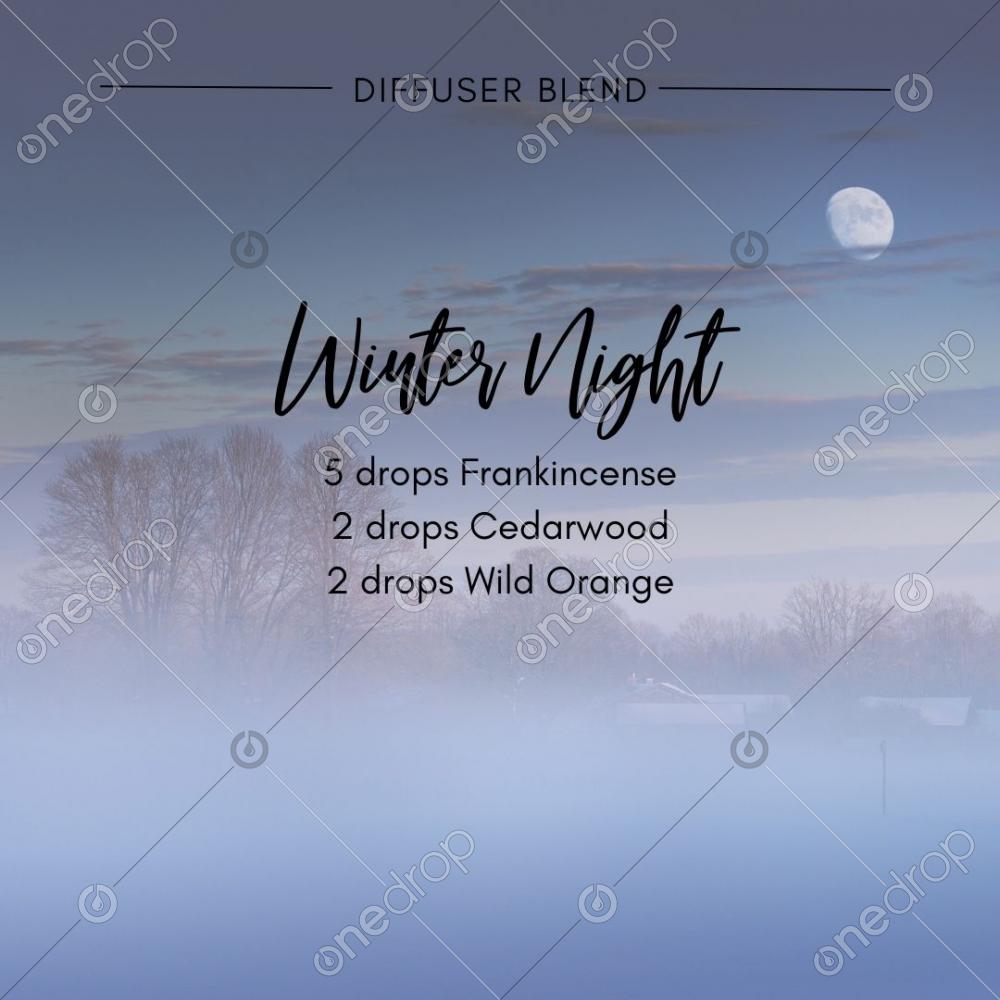 Winter Night - Diffuser Blend Recipe by Pixel Perfect
