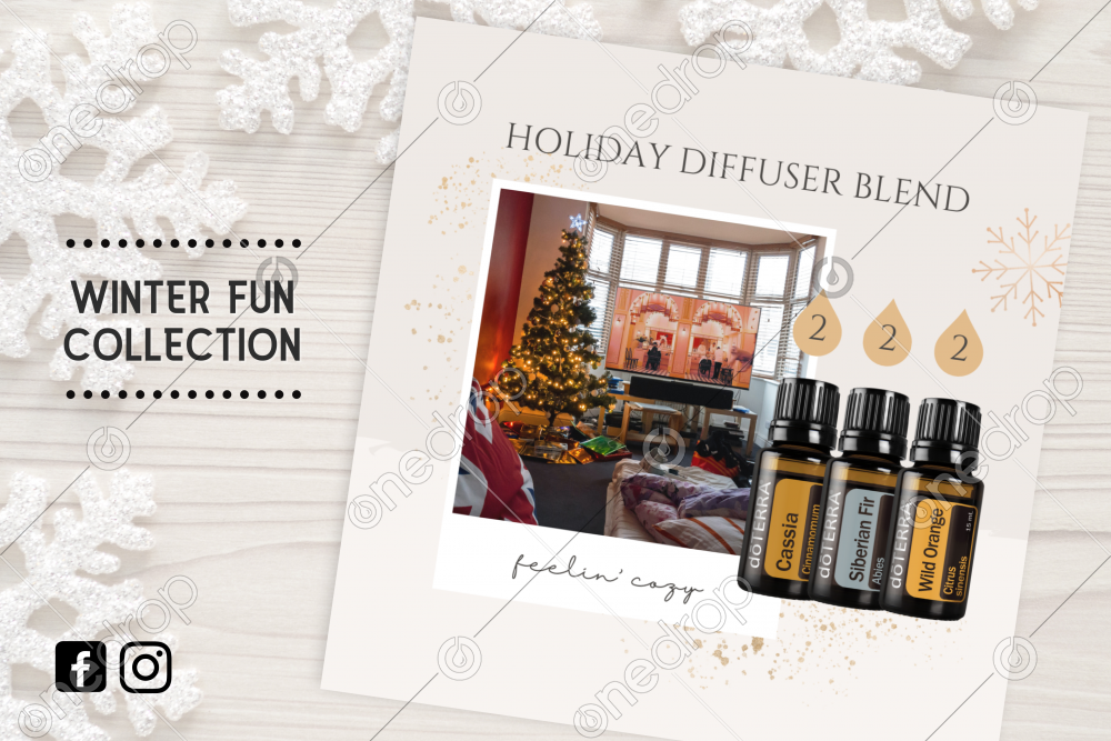 Holiday Diffuser Blend by Amy Schultz