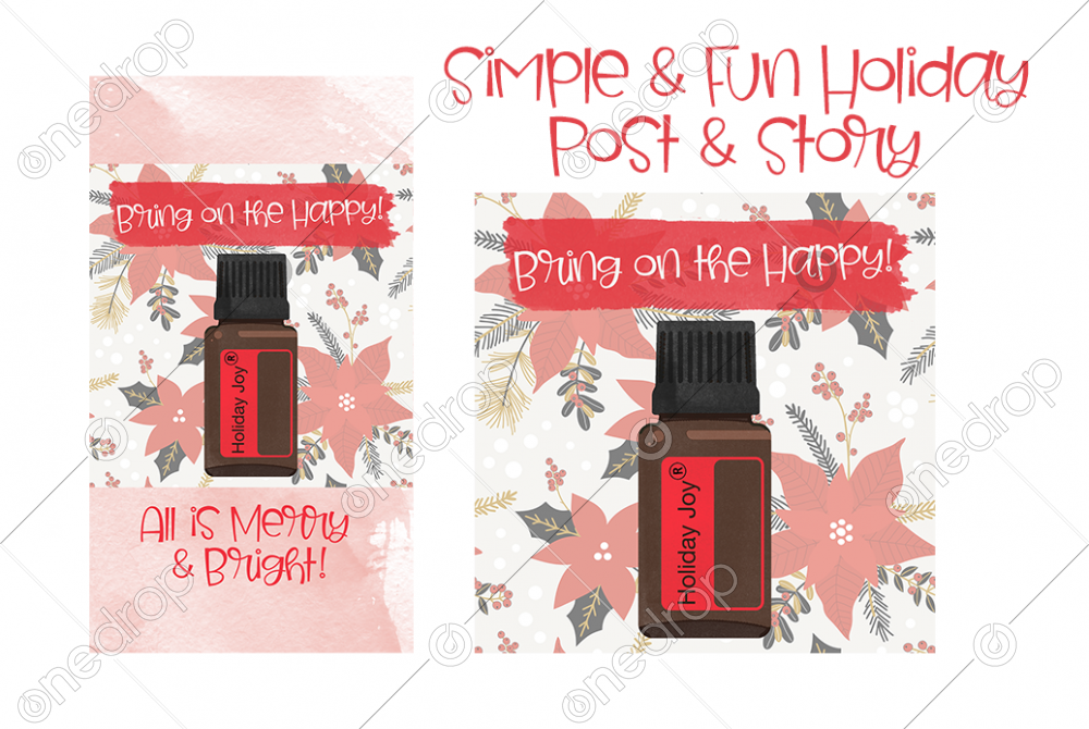 Fun Holiday Joy Post & Story by wonder girl