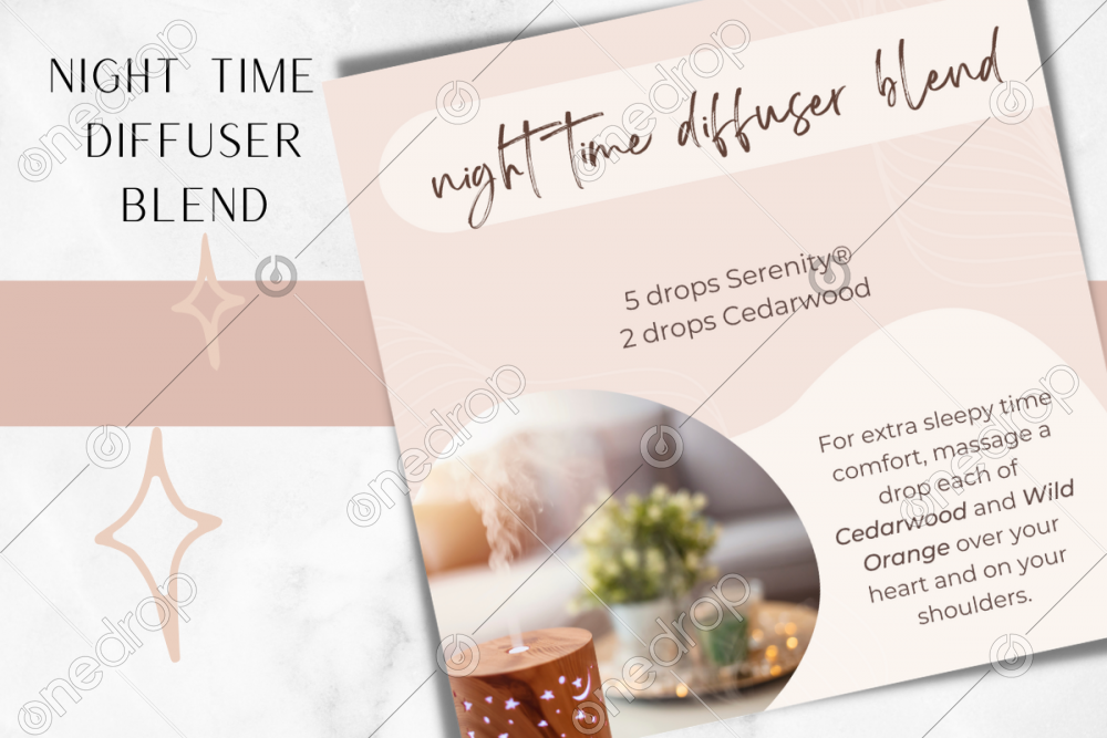 Night time Diffuser Blend Recipe by Jess Tunis