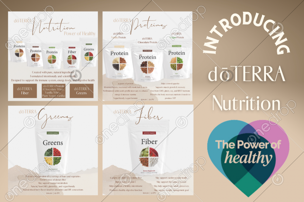 Introducing doTERRA Nutrition Line by Priscilla Nunez