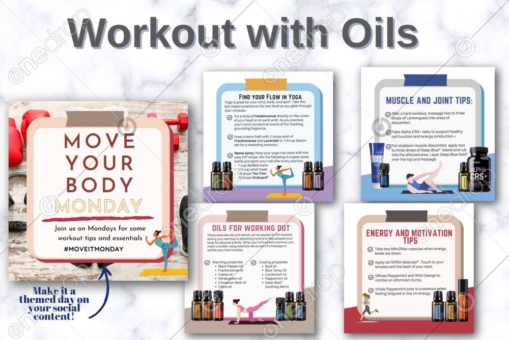 Motivation Monday | Workout With Oils by Amy Wheeler