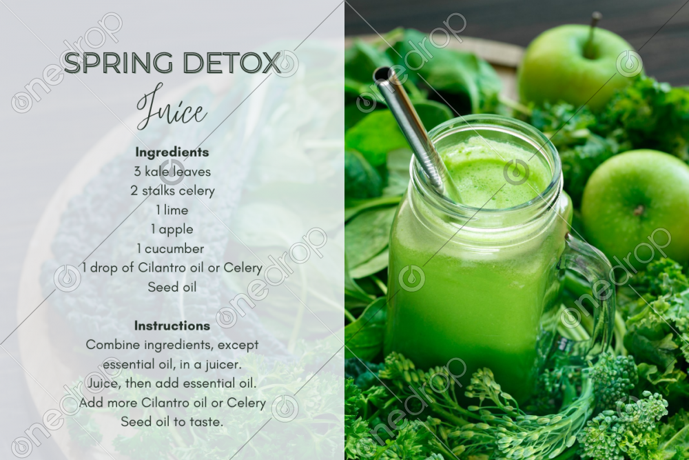 Spring Detox Juice by Debora Tesauro