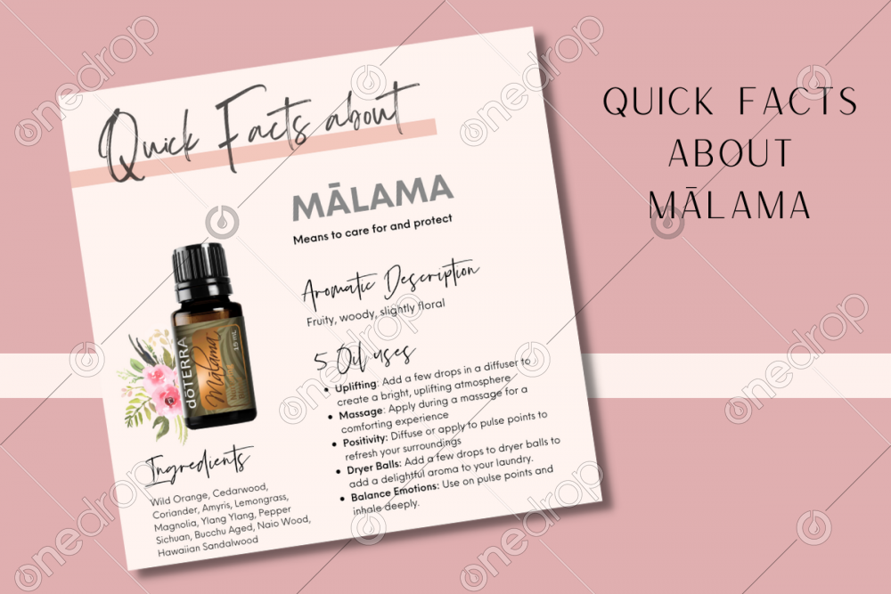 Mālama Oil Blend Quick Facts by Jess Tunis