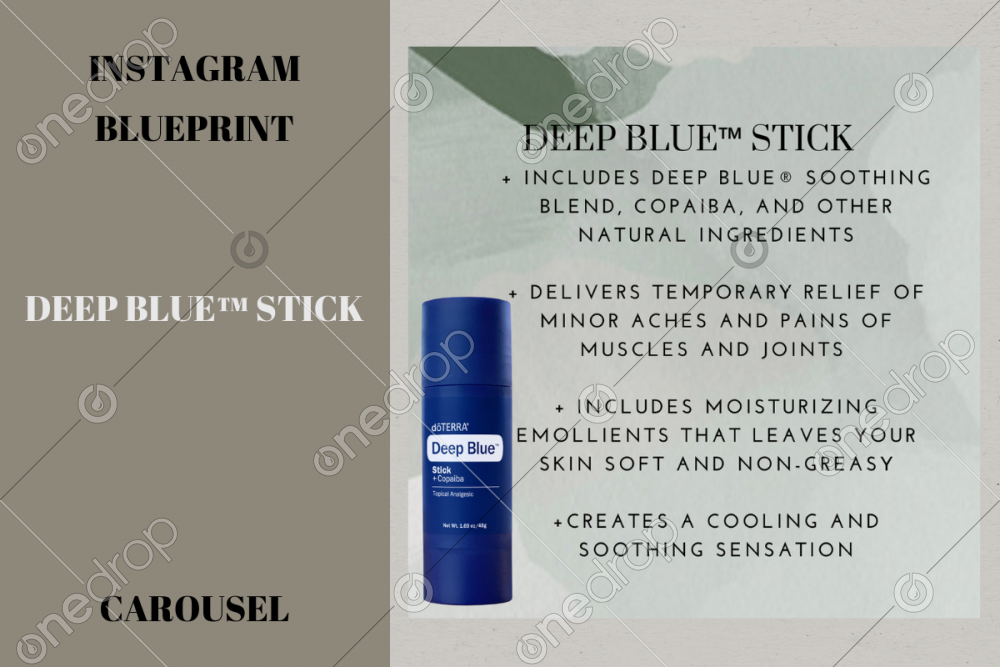 dōTERRA Deep Blue™ Stick by Latifa Majedi