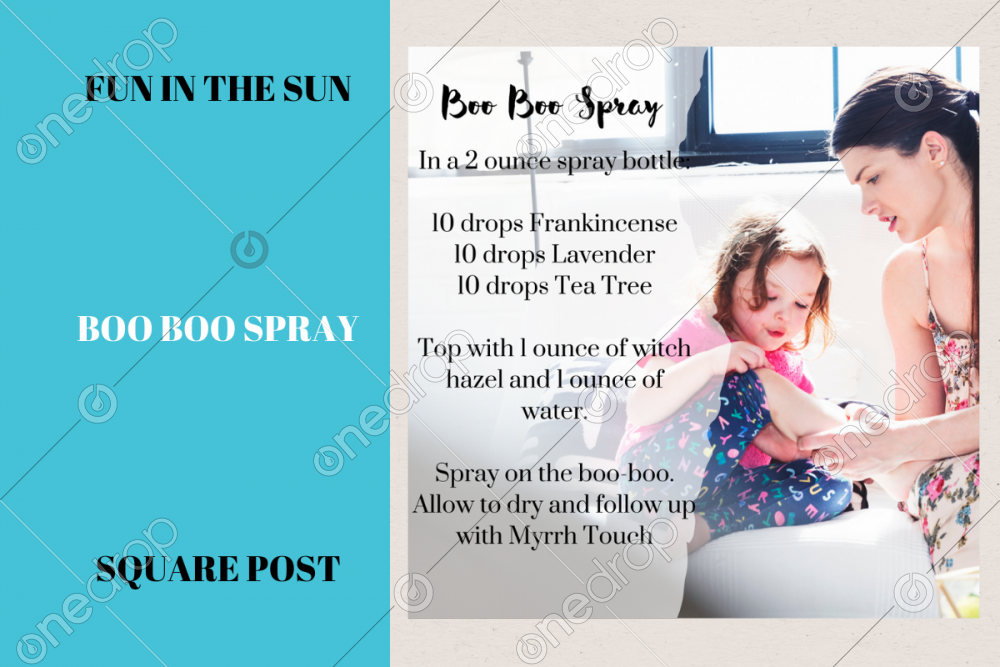Cuts & Scrapes Boo Boo Spray | Fun in the Sun by Latifa Majedi