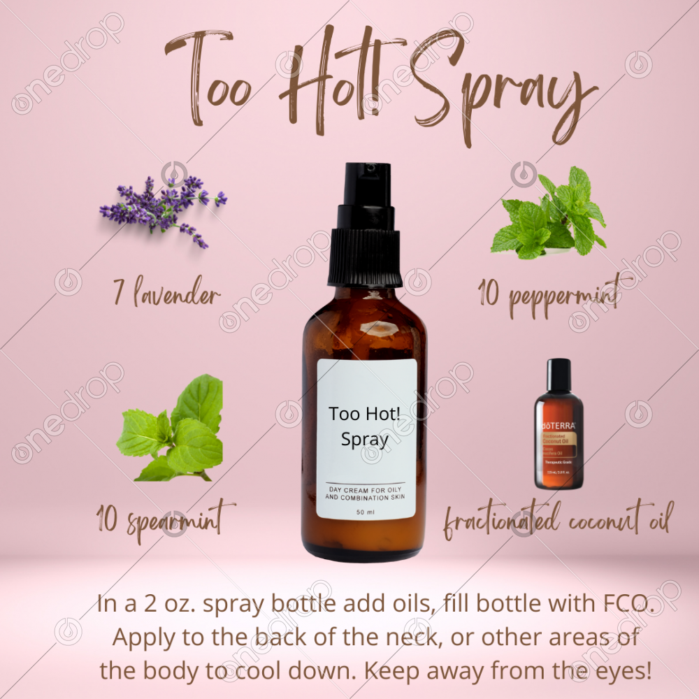 Too Hot! Spray by Susan DeRaita