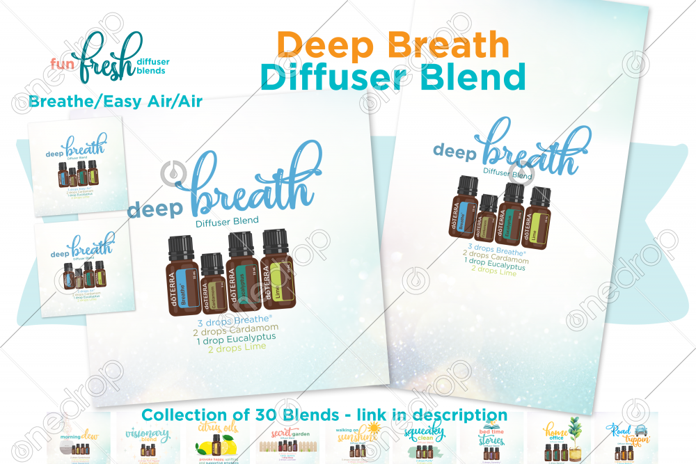 Deep Breath - Fun Fresh Diffuser Blends by Jan Kohler