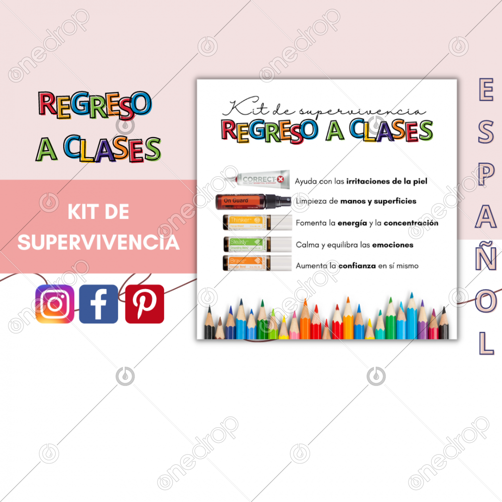 Kit de supervivencia regreso a clases by Valentina Ramirez