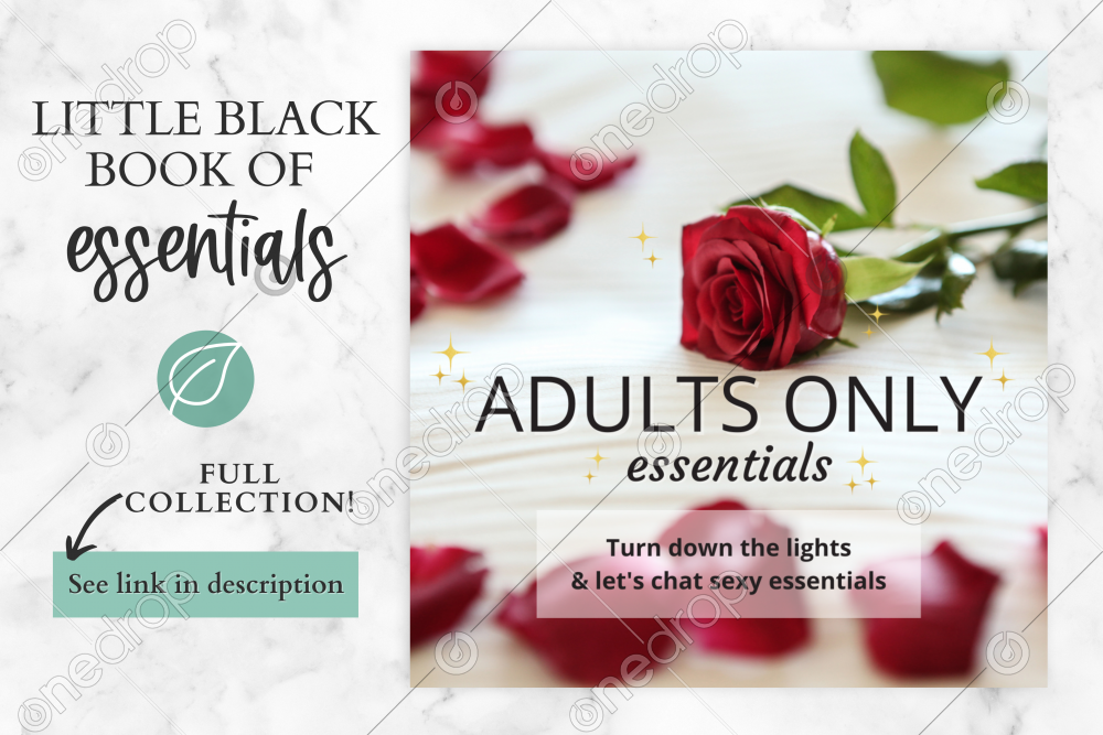 Adults Only Essentials by Amy Schultz