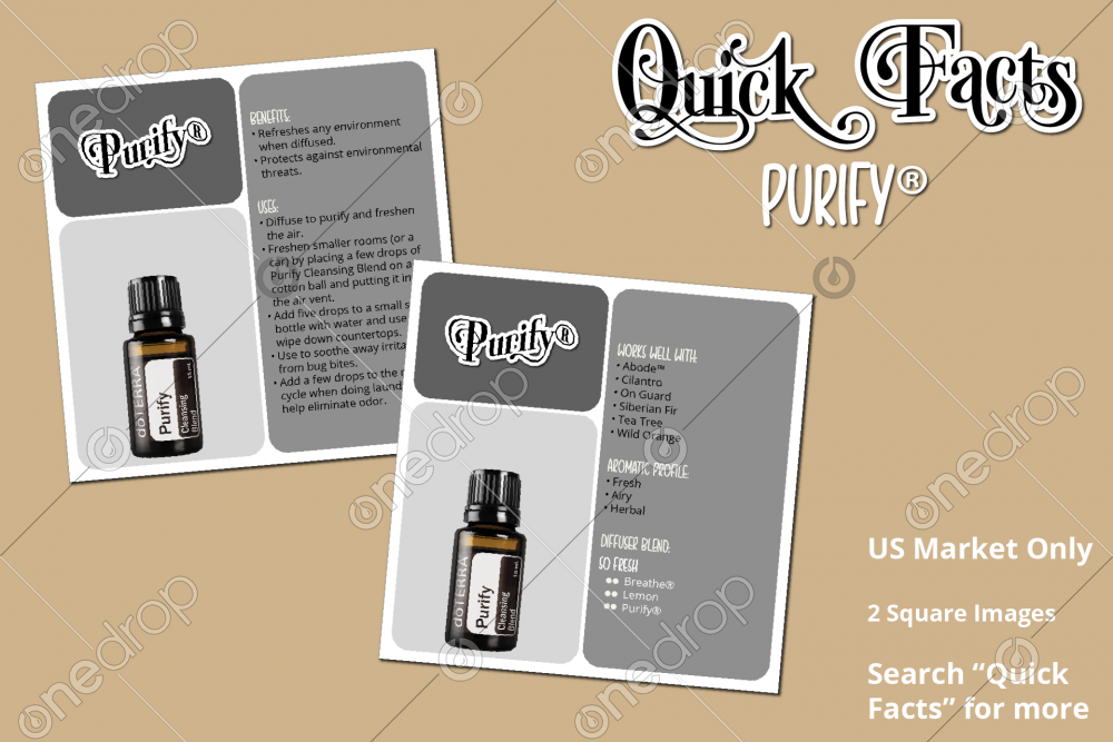 Quick Facts: Purify® by Tayci Mecham