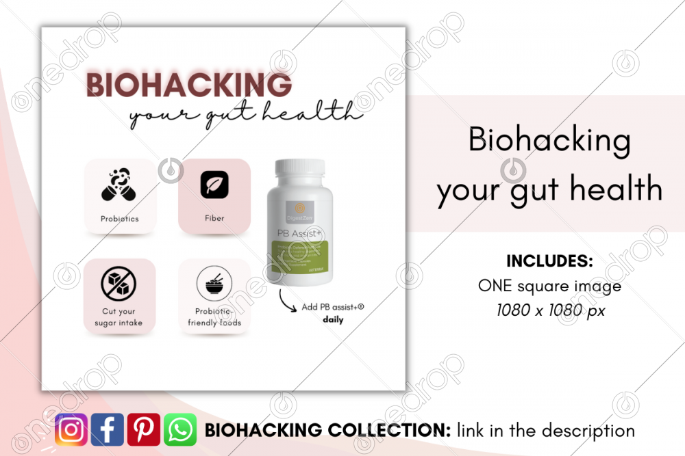 Biohacking your gut health - Biohacking Collection by Valentina Ramirez